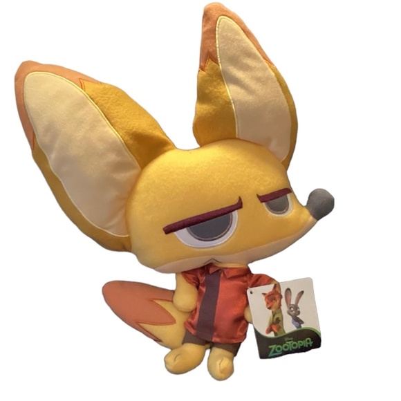 Disney | Toys | New Disney Zootopia Plush Finnick 2 13 Tall | Poshmark